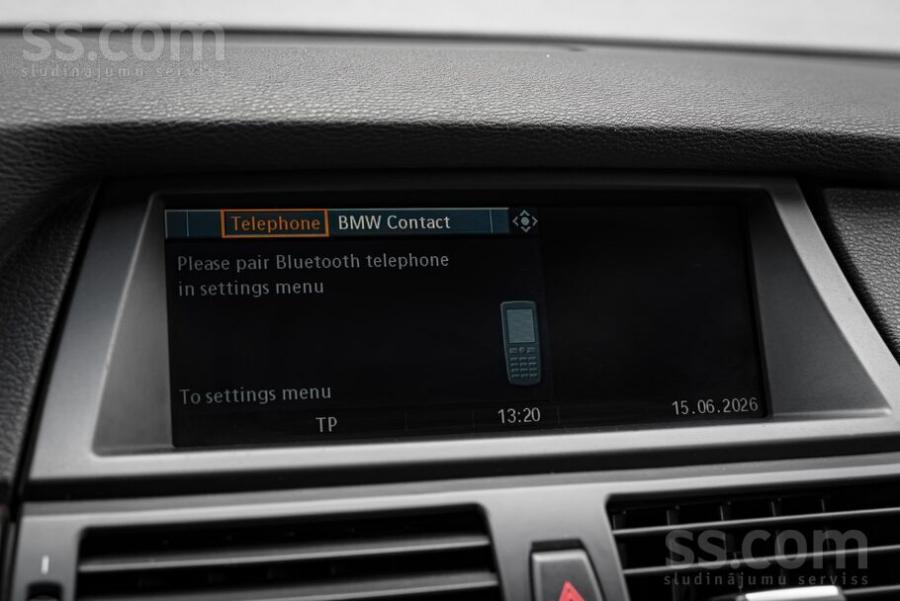 Melns BMW X5 2008 Rīga, ar dzinēja tilpumu 3.00 L un nobraukumu 352 tūkst. km par 7500 €, foto 25 vietnē AUTOMOTO.COM.LV