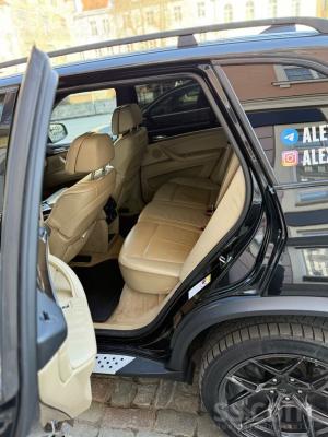 Melns BMW X5 2008 Rīga, ar dzinēja tilpumu 4.80 L un nobraukumu 345 tūkst. km par 9000 €, foto 14 vietnē AUTOMOTO.COM.LV