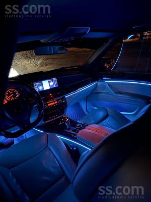 Melns BMW X5 2008 Rīga, ar dzinēja tilpumu 4.80 L un nobraukumu 345 tūkst. km par 9000 €, foto 15 vietnē AUTOMOTO.COM.LV