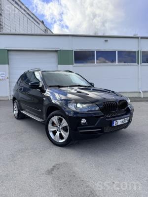 Melns BMW X5 2008 Tukums, ar dzinēja tilpumu 3.00 L un nobraukumu 480 tūkst. km par 8000 €, foto  vietnē AUTOMOTO.COM.LV