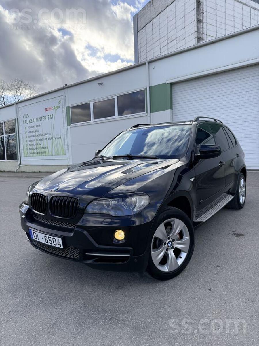 Melns BMW X5 2008 Tukums, ar dzinēja tilpumu 3.00 L un nobraukumu 480 tūkst. km par 8000 €, foto 3 vietnē AUTOMOTO.COM.LV
