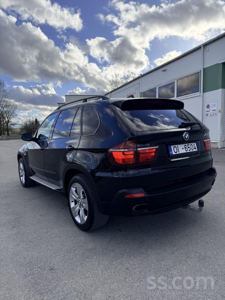 Melns BMW X5 2008 Tukums, ar dzinēja tilpumu 3.00 L un nobraukumu 480 tūkst. km par 8000 €, foto 5 vietnē AUTOMOTO.COM.LV