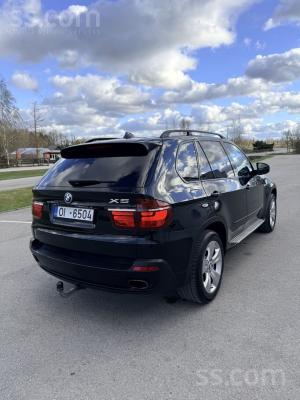 Melns BMW X5 2008 Tukums, ar dzinēja tilpumu 3.00 L un nobraukumu 480 tūkst. km par 8000 €, foto 6 vietnē AUTOMOTO.COM.LV