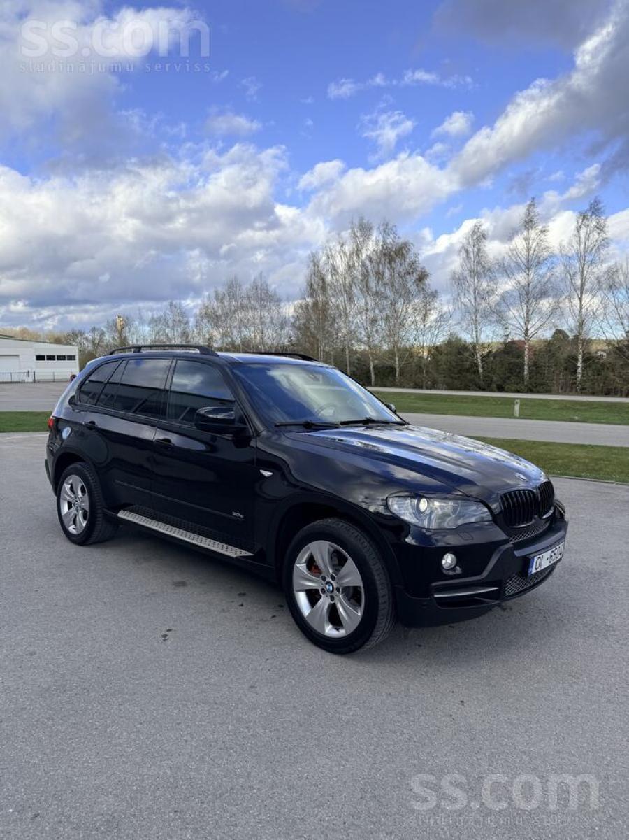 Melns BMW X5 2008 Tukums, ar dzinēja tilpumu 3.00 L un nobraukumu 480 tūkst. km par 8000 €, foto 8 vietnē AUTOMOTO.COM.LV