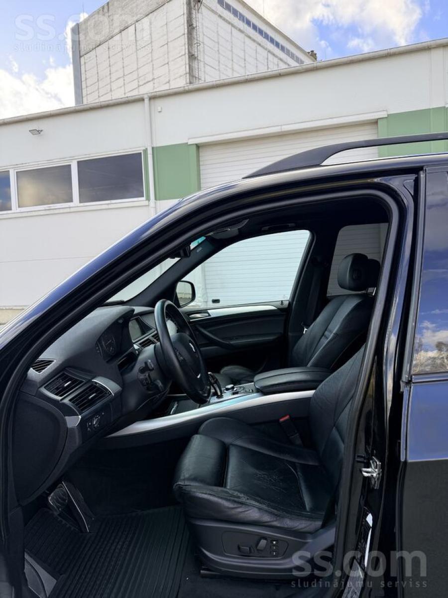 Melns BMW X5 2008 Tukums, ar dzinēja tilpumu 3.00 L un nobraukumu 480 tūkst. km par 8000 €, foto 13 vietnē AUTOMOTO.COM.LV