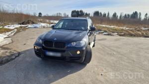 Melns BMW X5 2008 Cēsis, ar dzinēja tilpumu 3.00 L un nobraukumu 369 tūkst. km par 8700 €, foto 5 vietnē AUTOMOTO.COM.LV