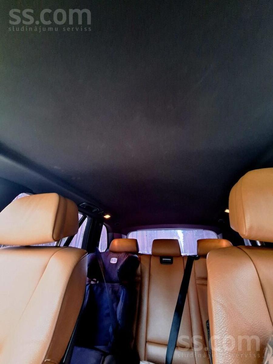 Black BMW X5 2008 in Valmiera, with an engine capacity of 3.00 L and mileage of 282 thousand km for 8499 €, photo 9 on AUTOMOTO.COM.LV