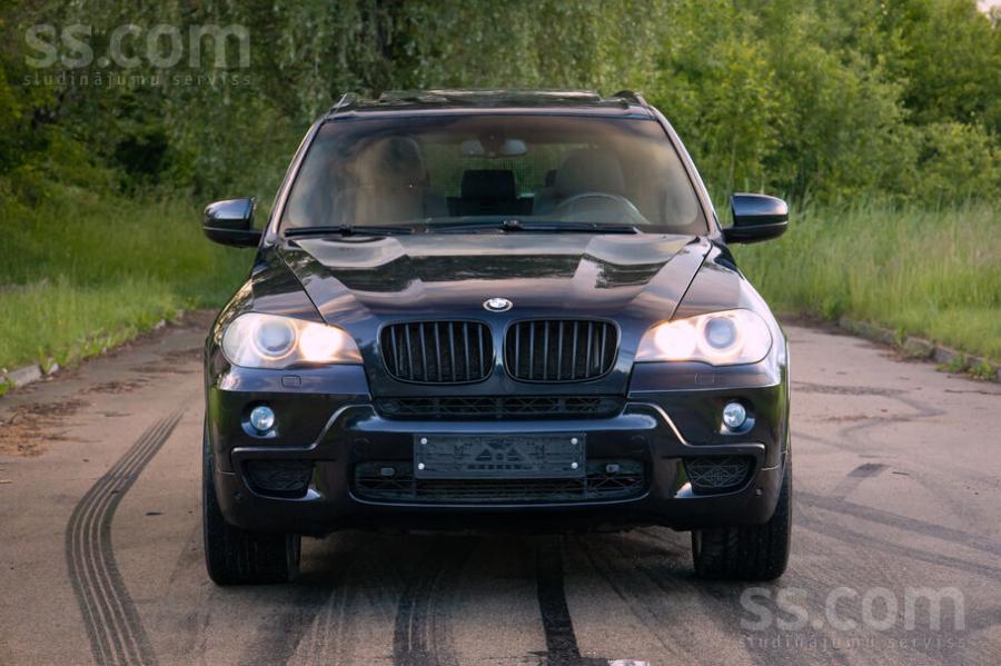 Melns BMW X5 2008 Jelgava, ar dzinēja tilpumu 3.00 L un nobraukumu 269 tūkst. km par 13200 €, foto 3 vietnē AUTOMOTO.COM.LV