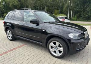Черный БМВ Х5 2008 в Вильнюс, объемом двигателя 3.00 л и пробегом 313 тыс. км за 5700 €, фото  на AUTOMOTO.COM.LV