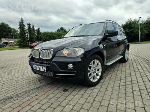 Melns BMW X5 2008 Dobele, ar dzinēja tilpumu 4.80 L un nobraukumu 312 tūkst. km par 8500 €, foto  vietnē AUTOMOTO.COM.LV