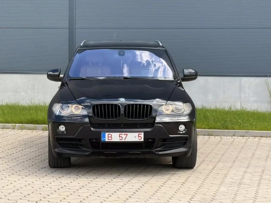 Melns BMW X5 2008 Rīga, ar dzinēja tilpumu 3.00 L un nobraukumu 399 tūkst. km par 8200 €, foto 4 vietnē AUTOMOTO.COM.LV