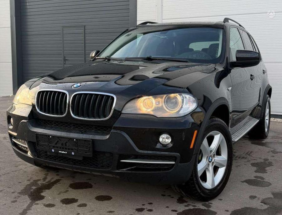 Melns BMW X5 2008 Kretinga, ar dzinēja tilpumu 3.00 L un nobraukumu 240 tūkst. km par 8750 €, foto 3 vietnē AUTOMOTO.COM.LV