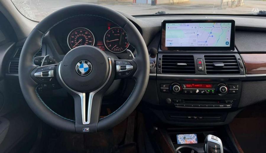 Melns BMW X5 2008 Kretinga, ar dzinēja tilpumu 3.00 L un nobraukumu 240 tūkst. km par 8750 €, foto 12 vietnē AUTOMOTO.COM.LV