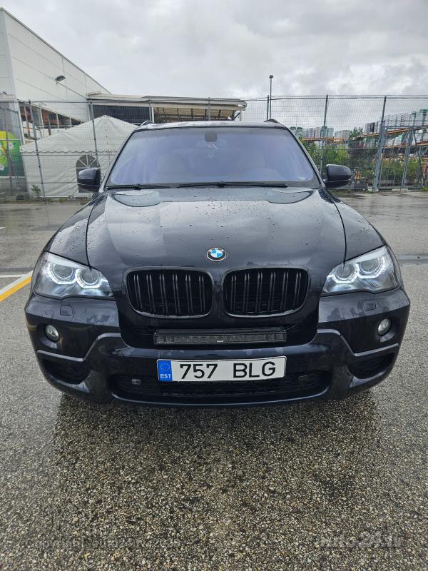 Black BMW X5 2008 in Tallinn, with an engine capacity of 3.00 L and mileage of 285 thousand km for 12000 €, photo 1 on AUTOMOTO.COM.LV