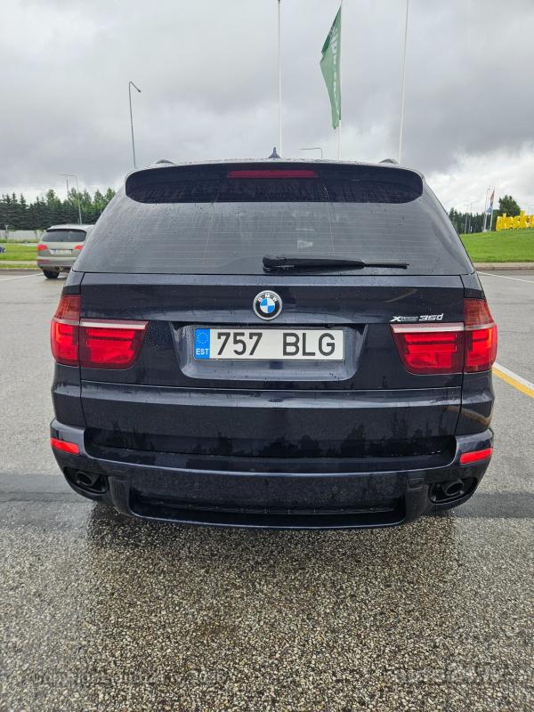 Black BMW X5 2008 in Tallinn, with an engine capacity of 3.00 L and mileage of 285 thousand km for 12000 €, photo 3 on AUTOMOTO.COM.LV