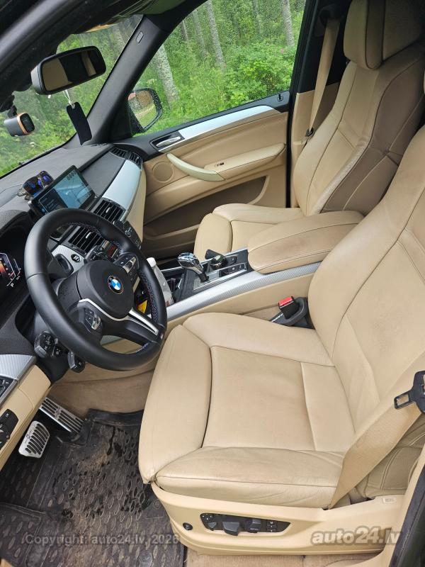 Black BMW X5 2008 in Tallinn, with an engine capacity of 3.00 L and mileage of 285 thousand km for 12000 €, photo 6 on AUTOMOTO.COM.LV