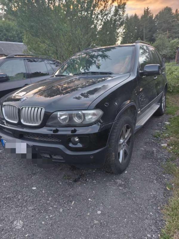 Черный БМВ Х5 2008 в Вильнюс, объемом двигателя 2.99 л и пробегом 357 тыс. км за 4000 €, фото 2 на AUTOMOTO.COM.LV