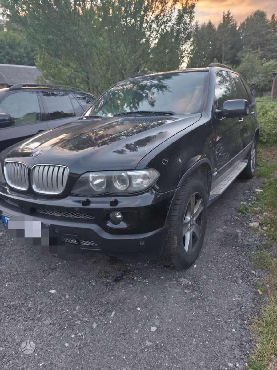 Черный БМВ Х5 2008 в Вильнюс, объемом двигателя 2.99 л и пробегом 357 тыс. км за 4000 €, фото 3 на AUTOMOTO.COM.LV
