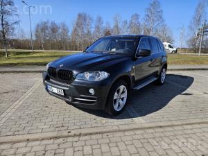 Черный БМВ Х5 2008 в Вентспилс, объемом двигателя 3.00 л и пробегом 275 тыс. км за 8500 €, фото  на AUTOMOTO.COM.LV