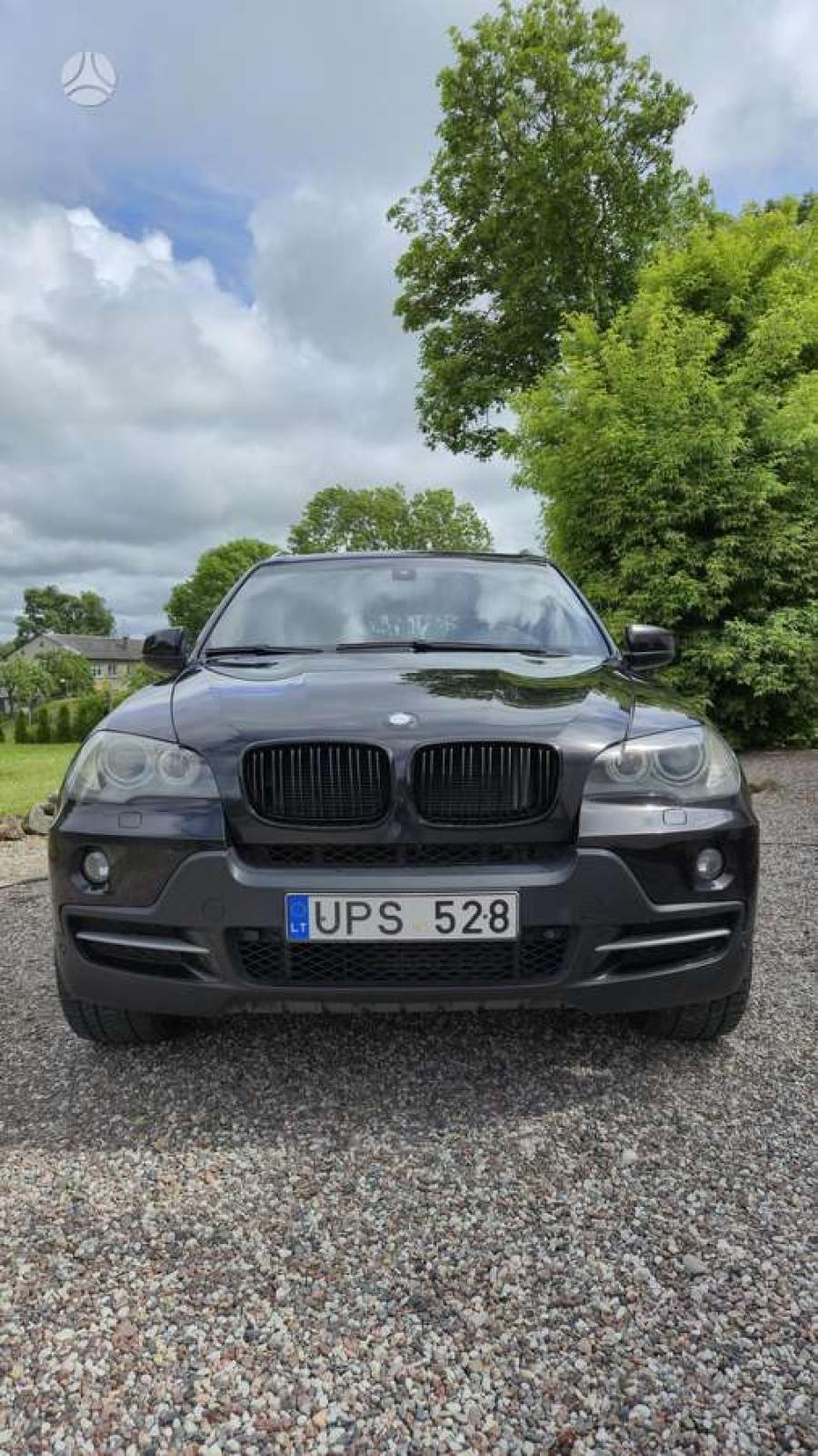 Melns BMW X5 2008 Klaipėda, ar dzinēja tilpumu 2.99 L un nobraukumu 427 tūkst. km par 8200 €, foto 3 vietnē AUTOMOTO.COM.LV