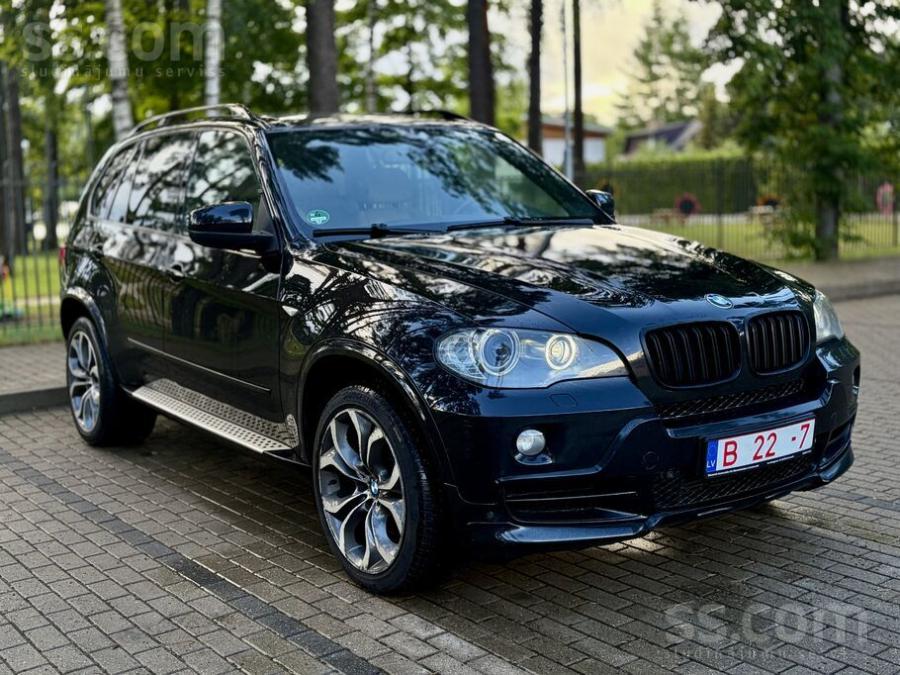 Melns BMW X5 2008 Rīga, ar dzinēja tilpumu 3.00 L un nobraukumu 0 tūkst. km par 7599 €, foto 3 vietnē AUTOMOTO.COM.LV