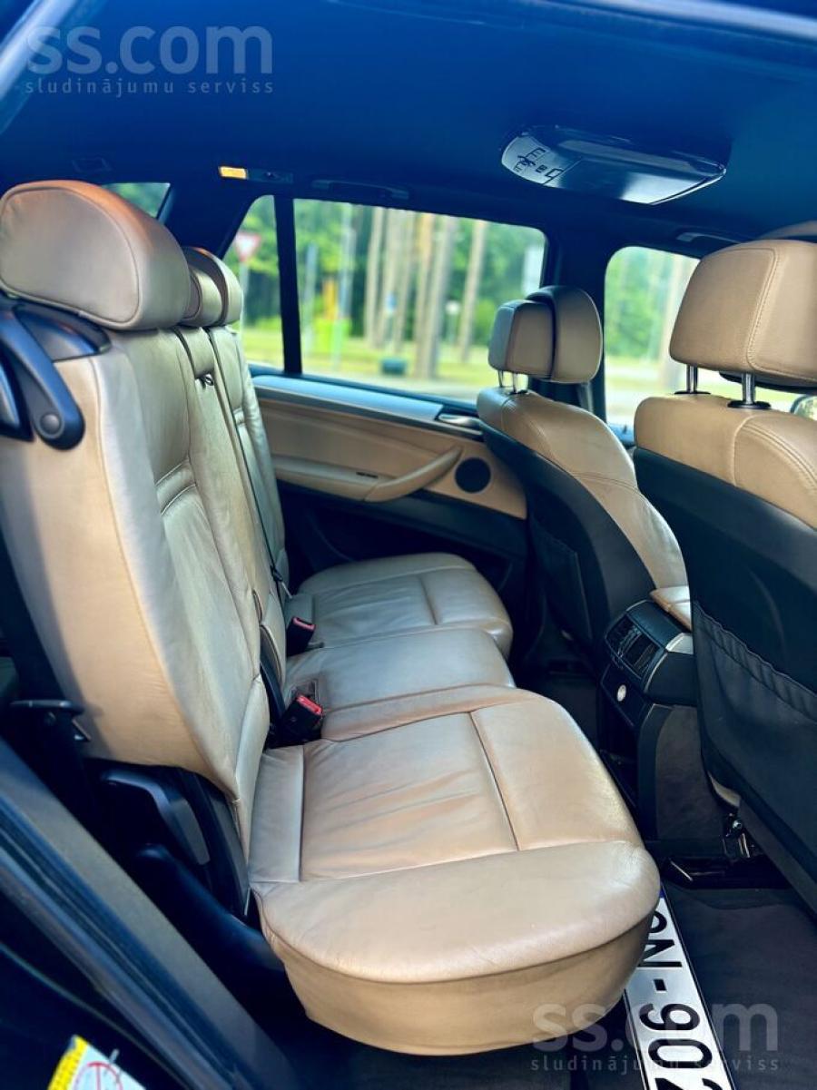 Melns BMW X5 2008 Rīga, ar dzinēja tilpumu 3.00 L un nobraukumu 0 tūkst. km par 7599 €, foto 16 vietnē AUTOMOTO.COM.LV