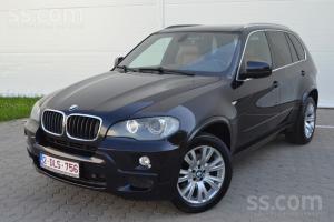 Черный БМВ Х5 2008 в Рига, объемом двигателя 3.00 л и пробегом 305 тыс. км за 9950 €, фото  на AUTOMOTO.COM.LV