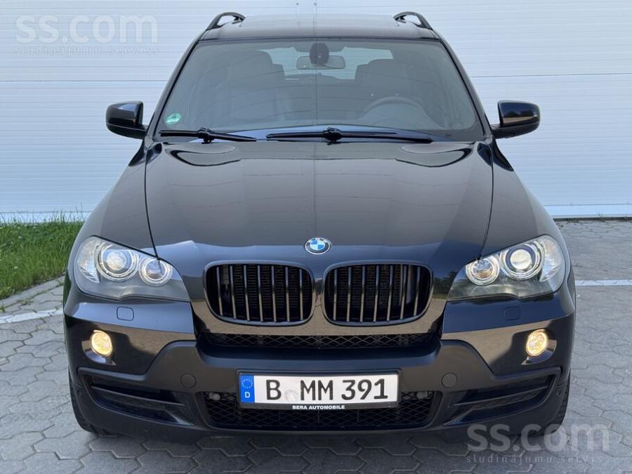 Melns BMW X5 2008 Rīga, ar dzinēja tilpumu 3.00 L un nobraukumu 250 tūkst. km par 9490 €, foto 3 vietnē AUTOMOTO.COM.LV