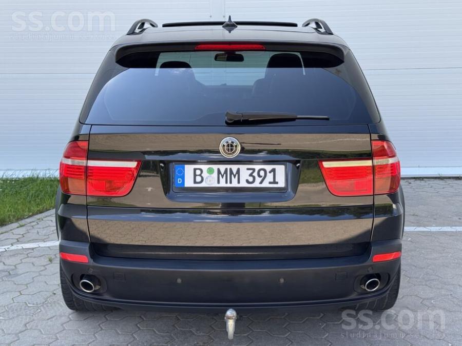Melns BMW X5 2008 Rīga, ar dzinēja tilpumu 3.00 L un nobraukumu 250 tūkst. km par 9490 €, foto 6 vietnē AUTOMOTO.COM.LV