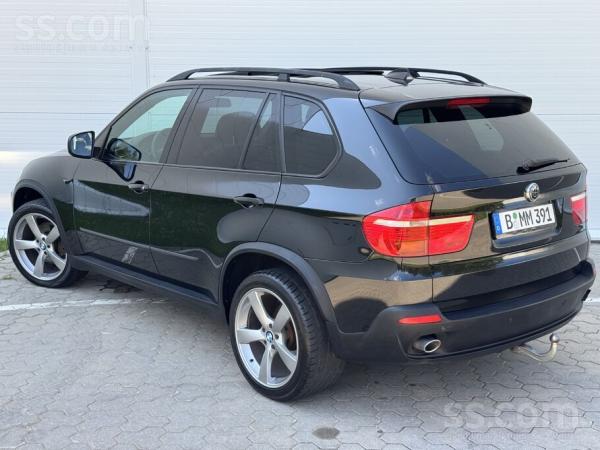 Melns BMW X5 2008 Rīga, ar dzinēja tilpumu 3.00 L un nobraukumu 250 tūkst. km par 9490 €, foto 6 vietnē AUTOMOTO.COM.LV