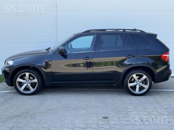Melns BMW X5 2008 Rīga, ar dzinēja tilpumu 3.00 L un nobraukumu 250 tūkst. km par 9490 €, foto 7 vietnē AUTOMOTO.COM.LV