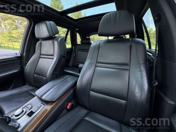 Melns BMW X5 2008 Rīga, ar dzinēja tilpumu 3.00 L un nobraukumu 250 tūkst. km par 9490 €, foto 10 vietnē AUTOMOTO.COM.LV