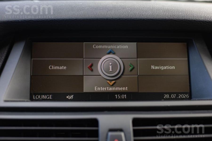 Melns BMW X5 2008 Rīga, ar dzinēja tilpumu 3.00 L un nobraukumu 318 tūkst. km par 7990 €, foto 21 vietnē AUTOMOTO.COM.LV