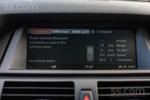 Melns BMW X5 2008 Rīga, ar dzinēja tilpumu 3.00 L un nobraukumu 318 tūkst. km par 7990 €, foto 23 vietnē AUTOMOTO.COM.LV