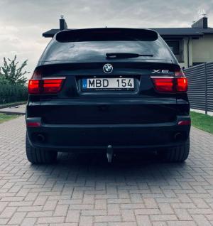 Melns BMW X5 2008 Kauņa, ar dzinēja tilpumu 2.99 L un nobraukumu 422 tūkst. km par 8550 €, foto 6 vietnē AUTOMOTO.COM.LV