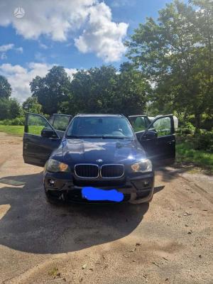 Black BMW X5 2008 in Vilnius, with an engine capacity of 2.99 L and mileage of 364 thousand km for 7200 €, photo 14 on AUTOMOTO.COM.LV