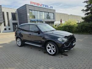Black BMW X5 2008 in Kaunas, with an engine capacity of 2.99 L and mileage of 360 thousand km for 8300 €, photo 3 on AUTOMOTO.COM.LV