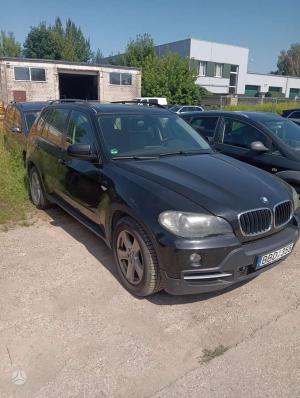 Black BMW X5 2008 in Kaunas, with an engine capacity of 2.99 L and mileage of 0 thousand km for 6500 €, photo  on AUTOMOTO.COM.LV