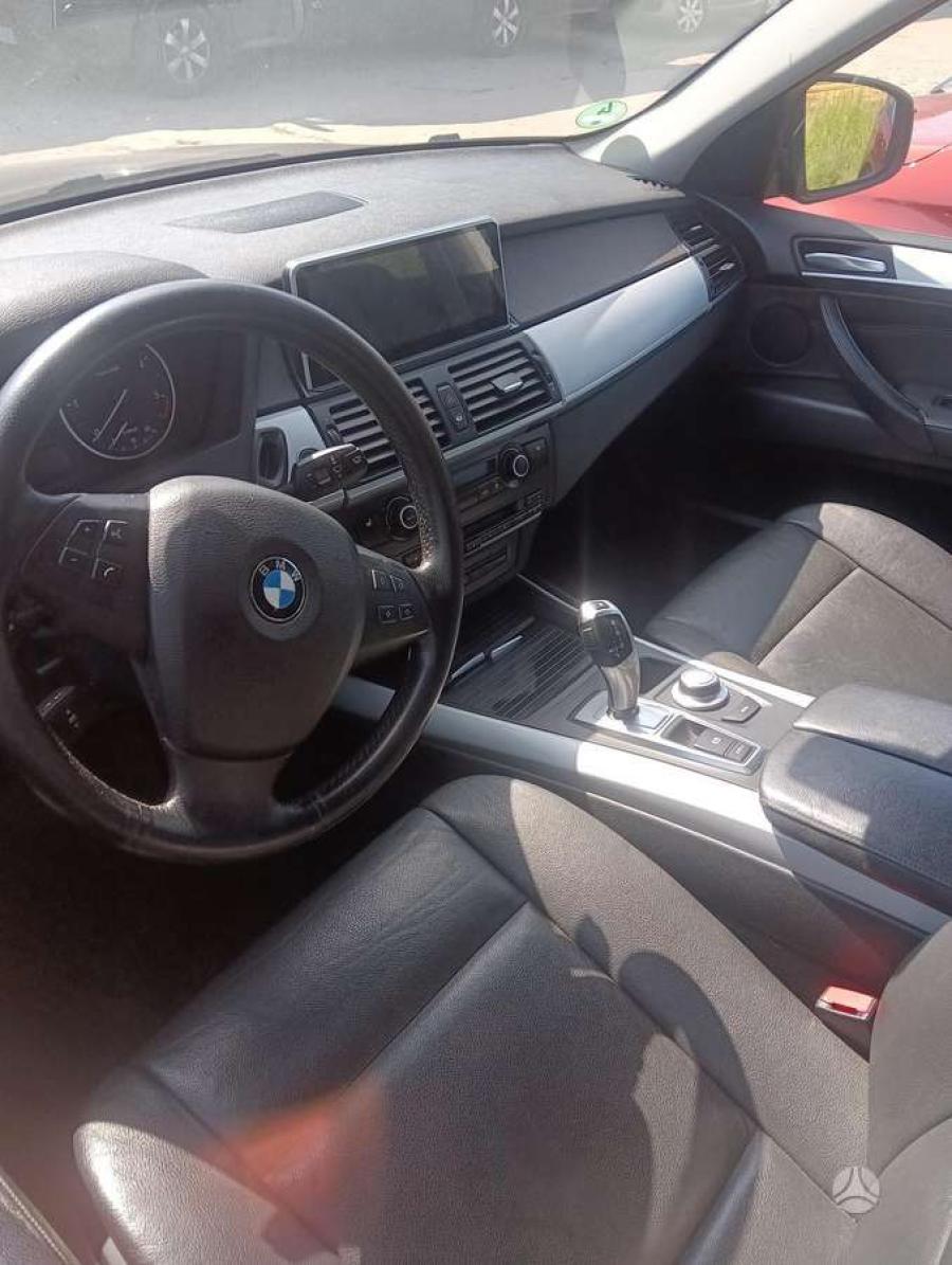 Melns BMW X5 2008 Kauņa, ar dzinēja tilpumu 2.99 L un nobraukumu 0 tūkst. km par 6500 €, foto 6 vietnē AUTOMOTO.COM.LV