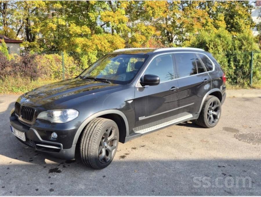 Melns BMW X5 2008 Rīga, ar dzinēja tilpumu 3.00 L un nobraukumu 249 tūkst. km par 7000 €, foto 4 vietnē AUTOMOTO.COM.LV