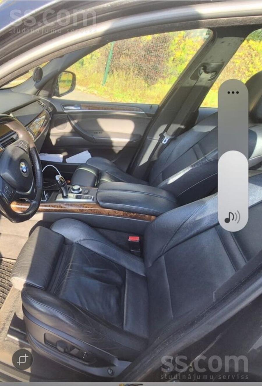 Melns BMW X5 2008 Rīga, ar dzinēja tilpumu 3.00 L un nobraukumu 249 tūkst. km par 7000 €, foto 5 vietnē AUTOMOTO.COM.LV