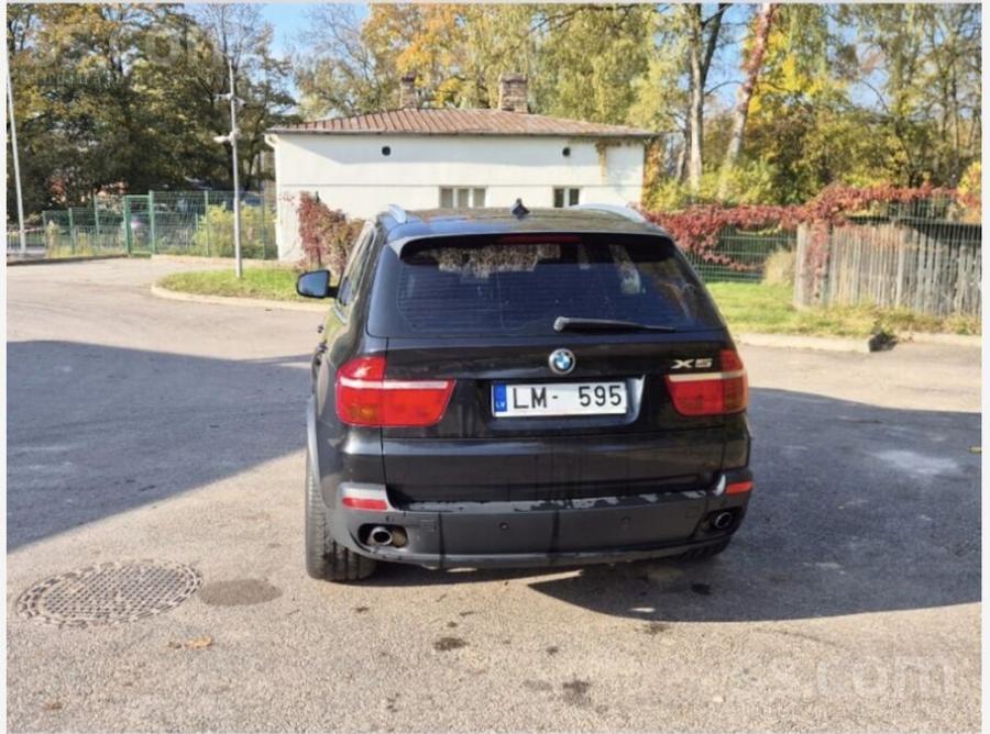 Melns BMW X5 2008 Rīga, ar dzinēja tilpumu 3.00 L un nobraukumu 249 tūkst. km par 7000 €, foto 8 vietnē AUTOMOTO.COM.LV