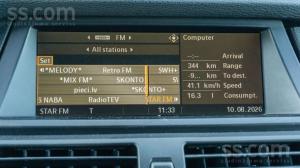 Black BMW X5 2008 in Riga, with an engine capacity of 3.00 L and mileage of 284 thousand km for 9490 €, photo 19 on AUTOMOTO.COM.LV