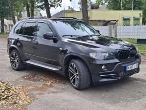 Black BMW X5 2008 in Siauliai, with an engine capacity of 2.99 L and mileage of 525 thousand km for 7900 €, photo 3 on AUTOMOTO.COM.LV