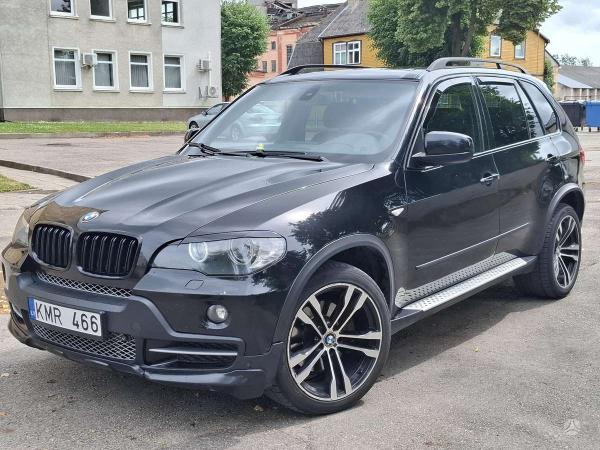 Melns BMW X5 2008 Šauļi, ar dzinēja tilpumu 2.99 L un nobraukumu 525 tūkst. km par 7900 €, foto 3 vietnē AUTOMOTO.COM.LV