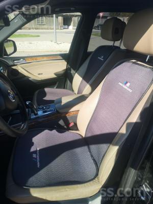 Melns BMW X5 2008 Cēsis, ar dzinēja tilpumu 3.00 L un nobraukumu 313 tūkst. km par 7900 €, foto 6 vietnē AUTOMOTO.COM.LV