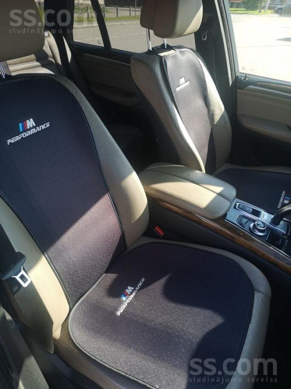Melns BMW X5 2008 Cēsis, ar dzinēja tilpumu 3.00 L un nobraukumu 313 tūkst. km par 7900 €, foto 7 vietnē AUTOMOTO.COM.LV