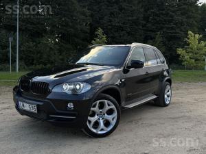 Black BMW X5 2008 in Riga, with an engine capacity of 3.00 L and mileage of 0 thousand km for 8500 €, photo  on AUTOMOTO.COM.LV