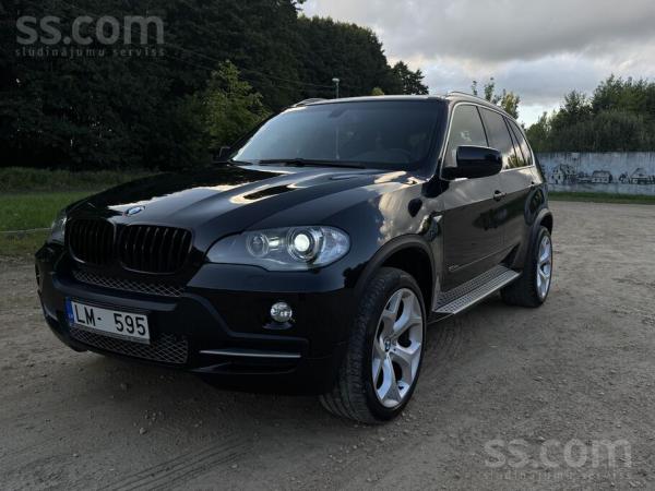 Melns BMW X5 2008 Rīga, ar dzinēja tilpumu 3.00 L un nobraukumu 0 tūkst. km par 8500 €, foto 7 vietnē AUTOMOTO.COM.LV