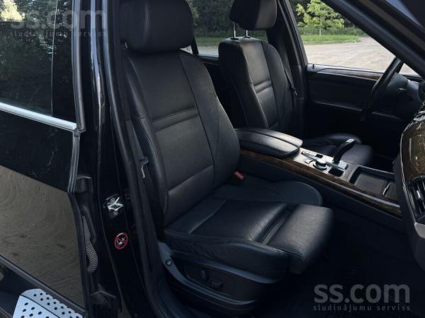 Melns BMW X5 2008 Rīga, ar dzinēja tilpumu 3.00 L un nobraukumu 0 tūkst. km par 8500 €, foto 10 vietnē AUTOMOTO.COM.LV